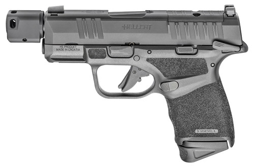 Springfield Hellcat RDP 9mm, 3.8" Threaded Barrel, Black, Optic Ready ...