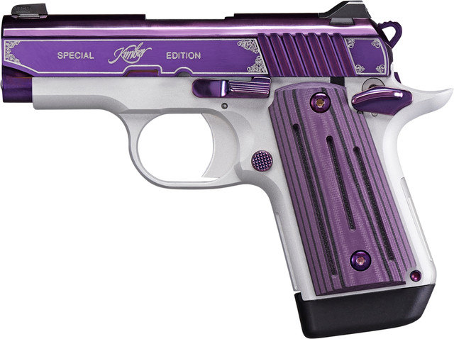 Kimber Amethyst Ultra II 45 ACP, 3", 7rd, Amethyst Purple - Impact Guns