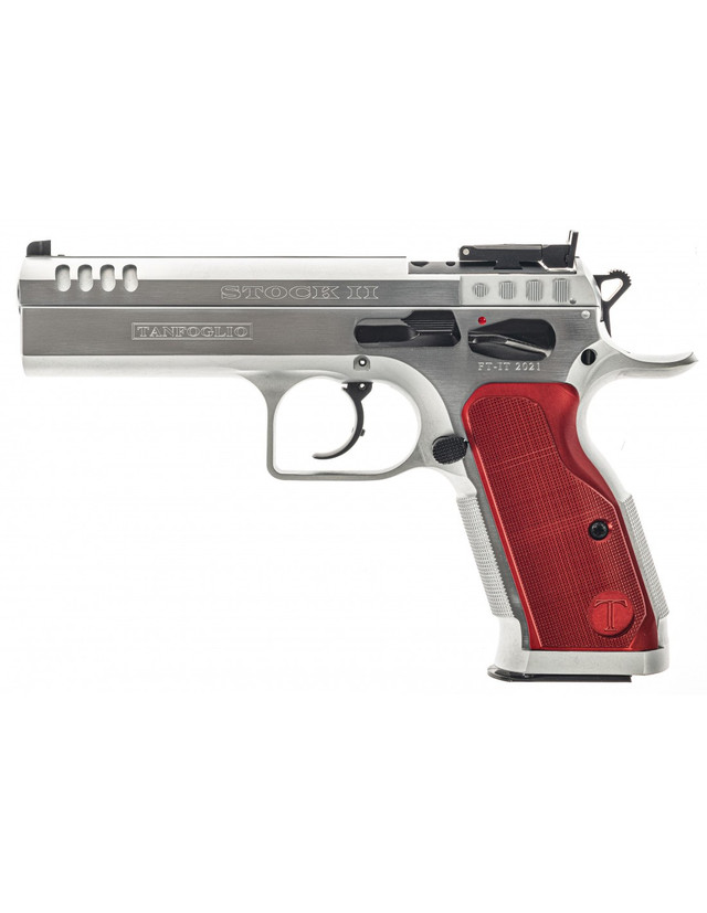 Tanfoglio Defiant Stock Master 10mm, 4.75" Barrel, Ported Slide, Wood ...