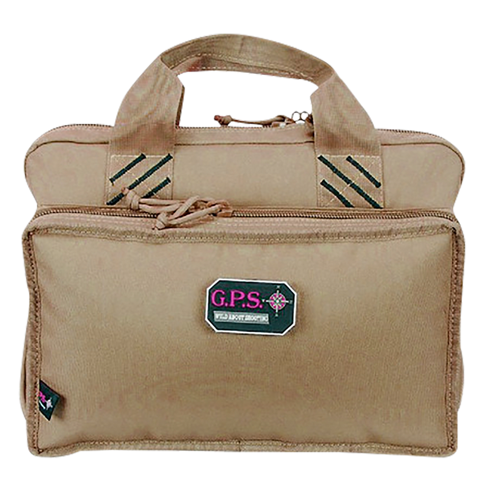 G*Outdoors GPS-1310PCT Quad Pistol Range Bag with Visual ID Storage ...
