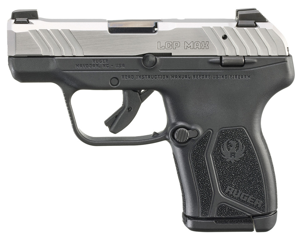 Ruger LCP Max 380 ACP 10rd, 2.80" Barrel, Serrated Slide, Black ...