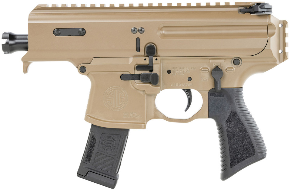Sig MPX Copperhead Pistol 9mm, 3.5" Barrel, Monolithic, Handstop, No ...