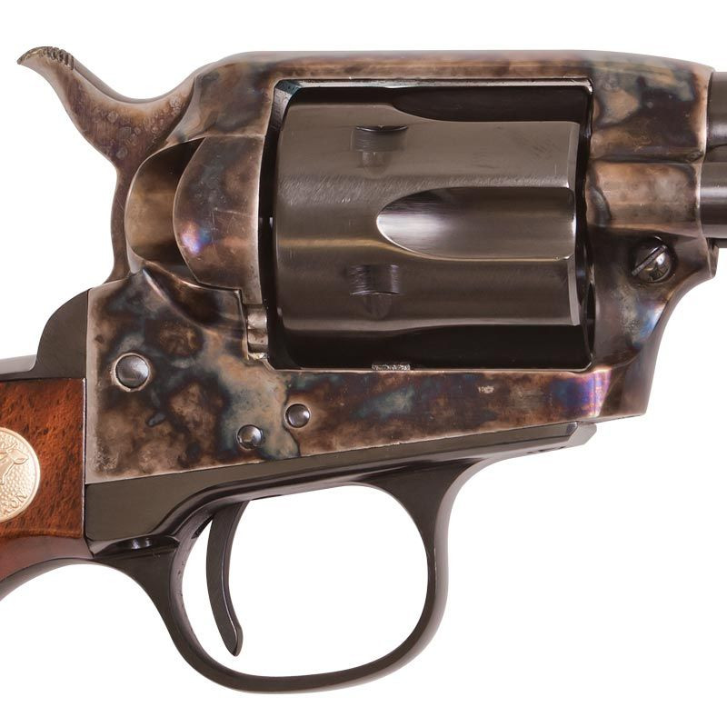 Cimarron Lightning 38 Special, 5.5" Barrel, Case Hardened, Walnut Grips ...
