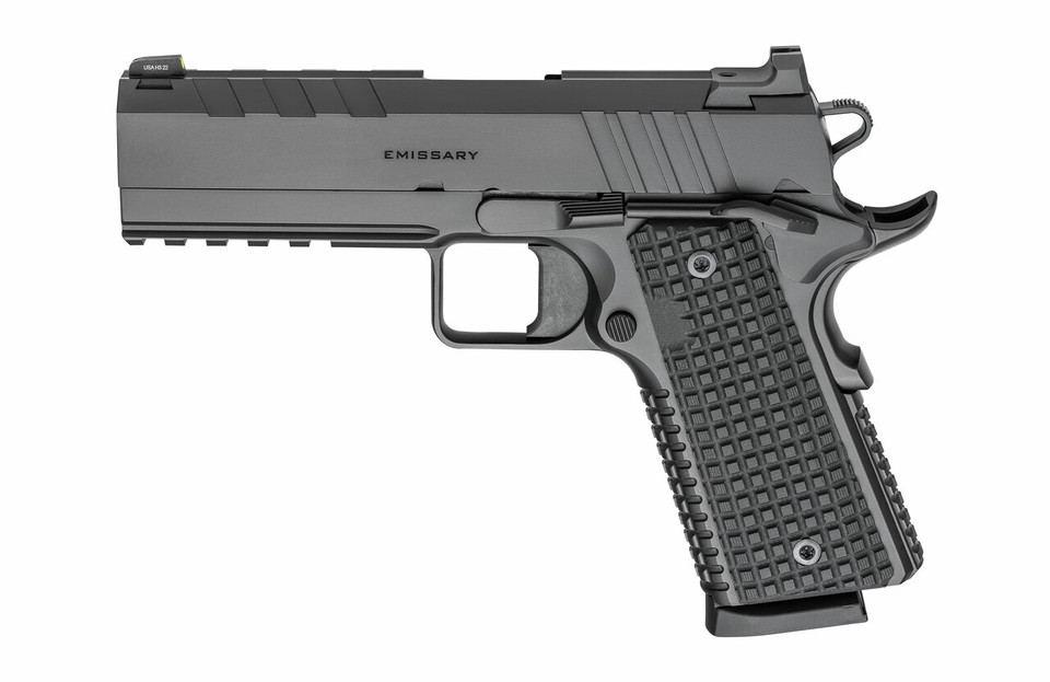 Springfield Emissary 1911 Commander 45 ACP, 4.25" Barrel, Black ...