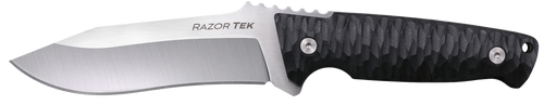 Cold Steel Razor Tek, Fixed Blade Knife, 5" Recurve Blade, Black GFN ...