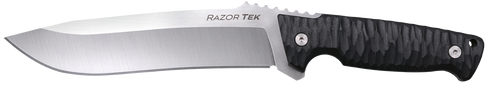 Cold Steel Razor Tek EDC 6.50" Fixed Clip Point Plain Satin 4116 Krupp ...