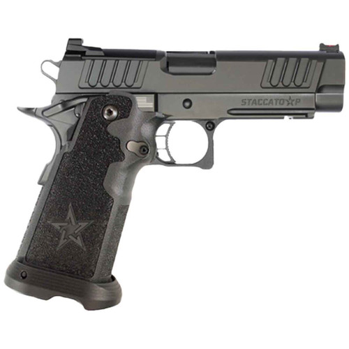 Staccato 2011 P 9mm, 4.4" Barrel, Optic Ready, CS Frame, Black, 17rd ...