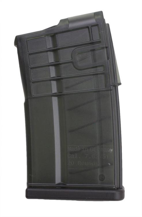 HK MR762 Magazine 7.62 NATO 20 rd Poly Gray - Impact Guns