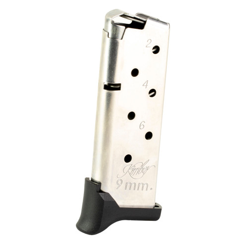 Kimber Rapide Micro 9 Magazine 9mm, Stainless Steel Body, Black Base ...