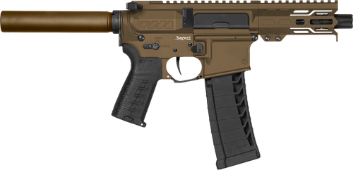 CMMG Banshee MK4 22 LR, 4.5" Taper Threaded Barrel, Midnight Bronze ...