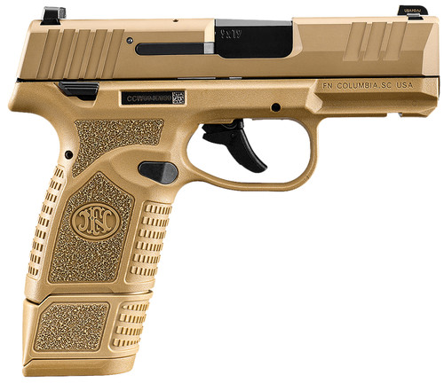 FN Reflex 9mm, 3.3" Barrel, Flat Dark Earth, Manual Safety, 15rd ...
