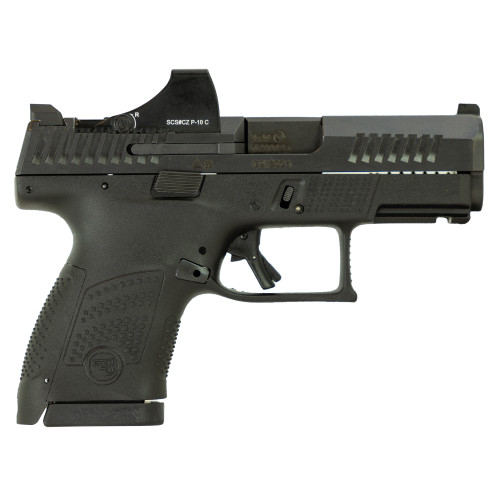 CZ P-10S TALO Exclusive 9mm, 3.5" Barrel, Black, Holosun SCS, 12rd ...
