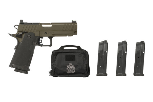 Springfield DS Prodigy AOS Lipsey's Package 9mm, 4.25" Barrel, Olive ...