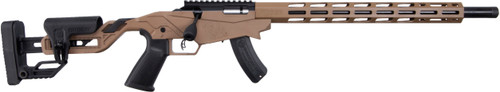 Ruger Precision 22 LR, 18" Threaded Barrel, Davidson's Dark Earth ...