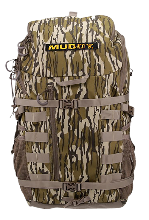 Muddy Pro 1500 Hunting Pack, Mossy Oak Bottomland, Polyester, Zipper ...