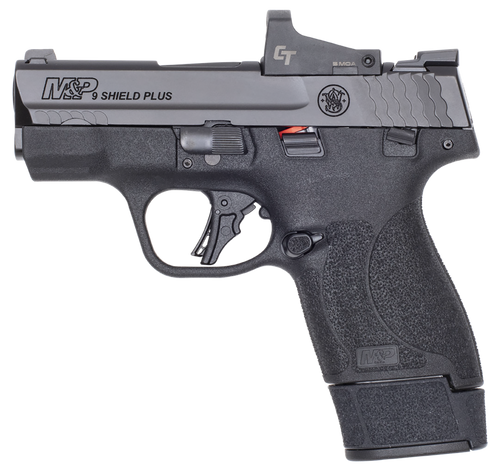 Smith & Wesson M&P9 Shield Plus 9mm, 3.1" Barrel, Black, Crimson Trace ...