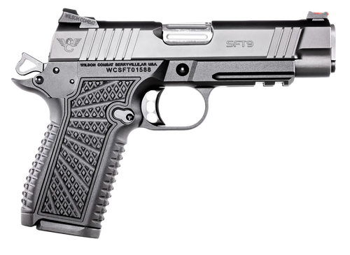 Wilson Combat SFT9 Compact 9mm, 4.25" Stainless Steel Barrel, Black ...