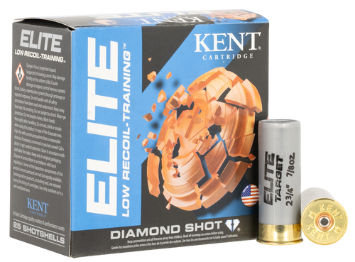 Kent Cartridge Elite 12ga, 2.75", 7/8oz, 8Shot, 25rd Box - Impact Guns