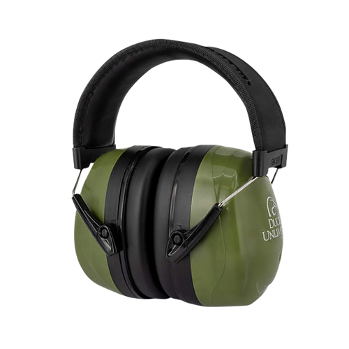 Radians High Performance Earmuff Over the Head Black/Green - Impact Guns