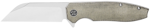 Eikonic Karak 3.25" Folding Wharncliffe Plain Black PVD Nitro-V Blade ...