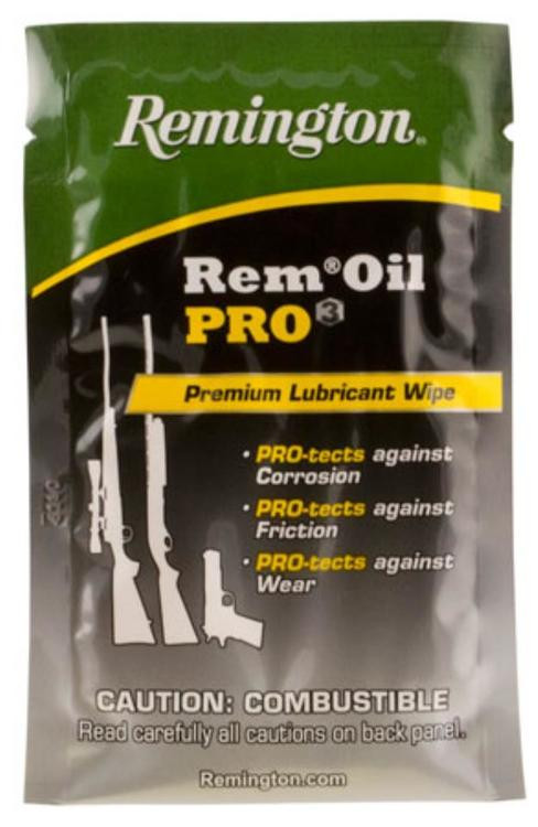Remington Rem Oil Pro3 Lubricant Wipe - Impact Guns