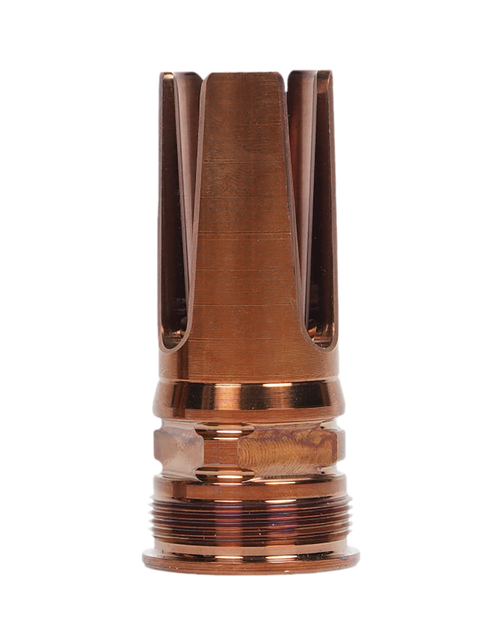 Q LLC Flash Hider 8.6 Blackout Steel 1/2"x28 Threads 2.13" OAL - Impact ...