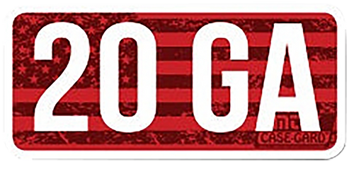 MTM Case-Gard Ammo Caliber Labels 20 GA - Impact Guns