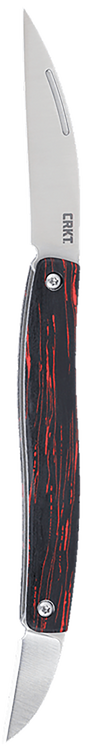 Columbia River Forebear Red & Black, Folding Knife, Satin Finish ...