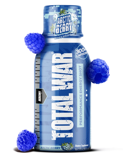 Redcon1 Total War Energy Shots Artic Berry 12 Pack - Impact Guns