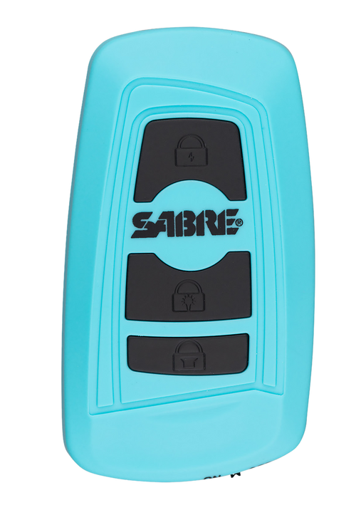 Sabre 3-In-1 Stun Gun Safety Tool Teal Polymer 1.15 uC Pain Rating ...