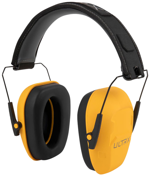Allen ULTRX Shield Passive Muffs, Earmuff, NRR 23dB, Yellow - Impact Guns