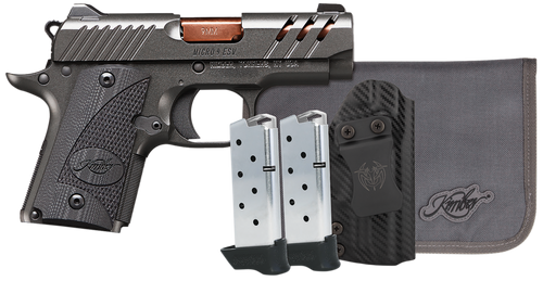 Kimber Micro 9 Bundle, 3.15" Rose TiN Match Grade Barrel, KimPro II ...