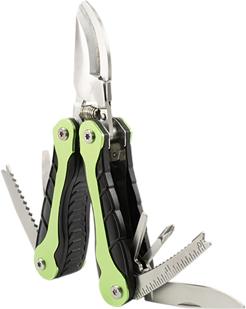 Accusharp Gardener's Multi-Tool Black/Green Plain Folding - Impact Guns