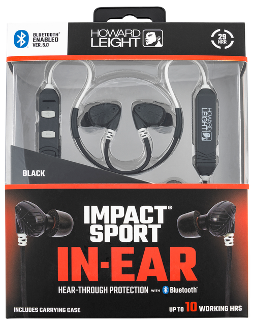 Howard Leight Impact Sport, In-Ear Bluetooth, Ear Plug, Bluetooth Ver 5 ...