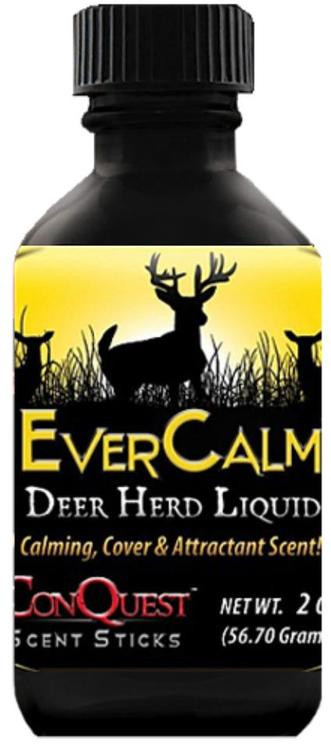 Conquest Scents Ever Calm Scent Liquid Deer Herd Bottle 2.5 oz - Impact ...