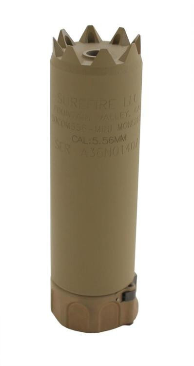 Surefire Socom 556 Mini Monster Supressor Flat Dark Earth - Impact Guns