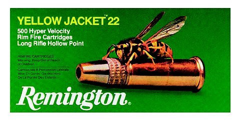 Remington Ammo Yellow Jacket 22LR 33gr, Truncated Cone Hollow Point ...
