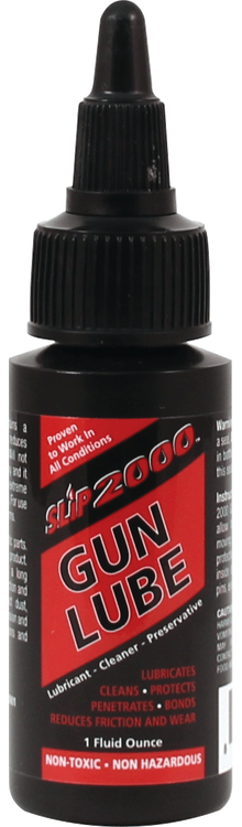 SLIP 2000 Gun Lube Cleans, Lubricates, Protects 1 oz Squeeze Bottle ...