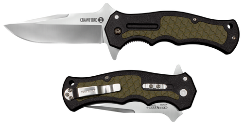 Cold Steel CS-20MWCZ Crawford Model 1 3.50" Folding Plain Clip Point ...