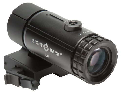 Sightmark T-3 Magnifier 3X with Flip to Side Mount Magnifier Matte ...
