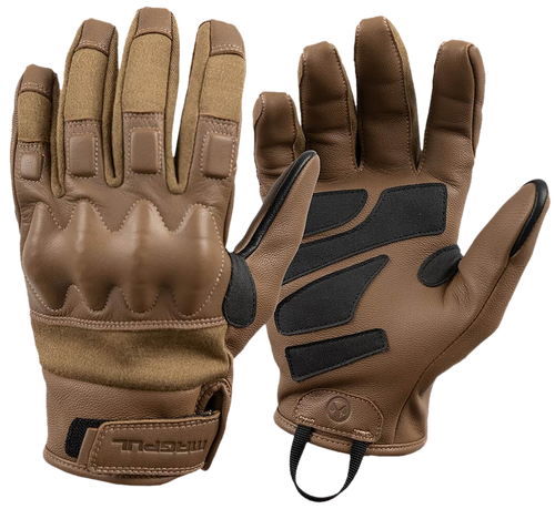 Magpul Breach 2.0, Nomex and Goatskin Leather, Medium, Coyote - Impact Guns