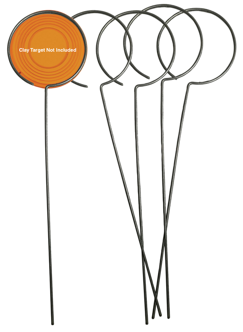 Birchwood Casey Clay Holder Stand Target Stand Silver Wire Standing 5 ...