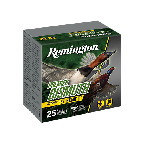 Remington Premier Bismuth Waterfowl 20 Ga 3" 1 1/4 oz 2 Shot 25 Per Box ...