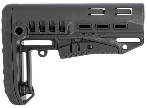 NcStar DLG-130 Compact Mil-Spec Stock Black Synthetic - Impact Guns