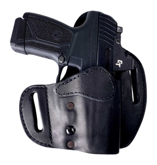 Urban Carry 205 Lockleather OWB RMR G26/SHIELD, Black, RH - Impact Guns