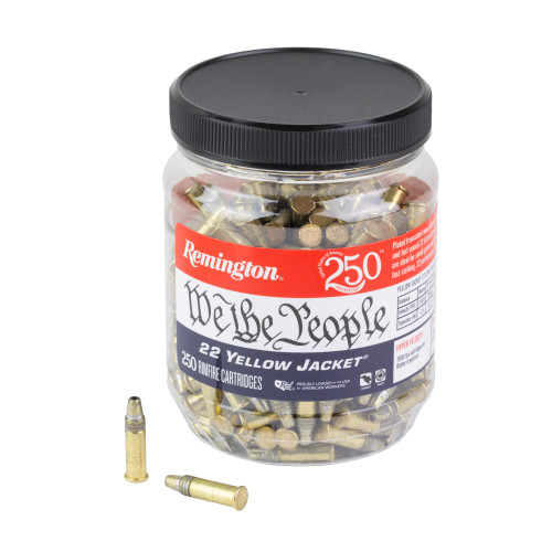 Remington Yellow Jacket, 22 LR, 33gr, Truncated Cone Hollow Point ...