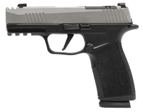Sig P365 X-Macro 9mm, 3.1" Barrel, Stainless Optic Ready-Serrated ...