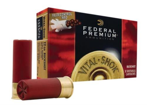 Federal Premium, FLITECONTROL WAD, 12 Ga 3", 00 Buck, Buckshot, 12 ...