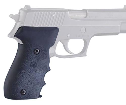 Hogue Sig Sauer P220 Rubber Grip, Finger Grooves Black - Impact Guns
