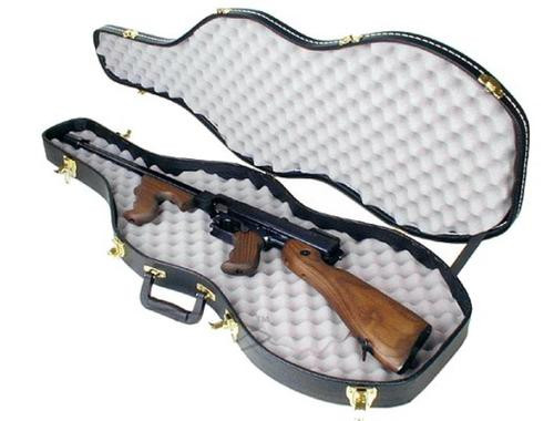 Thompson Violin Case, "Tommy Gun" Ready - Impact Guns